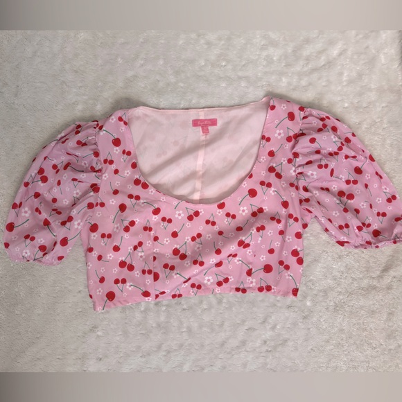 Sugar Thrillz | Tops | Sugar Thrillz Dolls Kill Cherry Crop Top | Poshmark